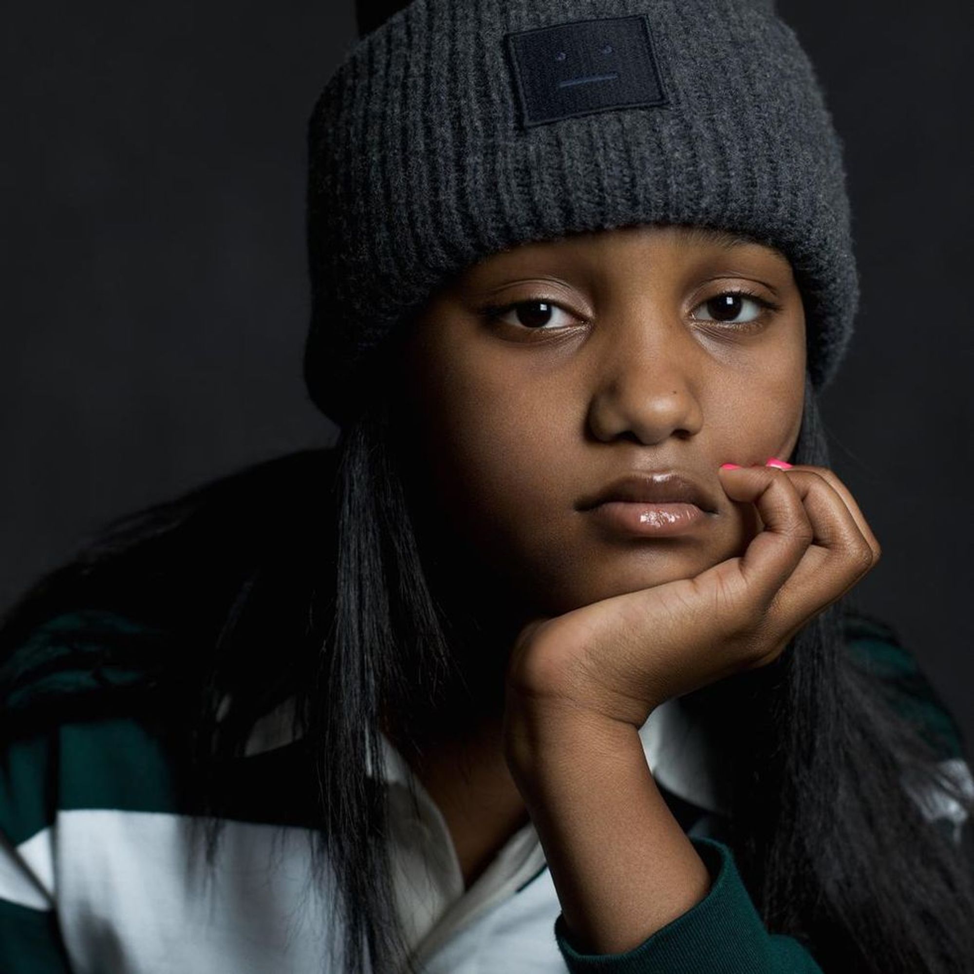 Kordale Lewis and Kaleb Anthony Family Shot for Acne Studios - PAPER