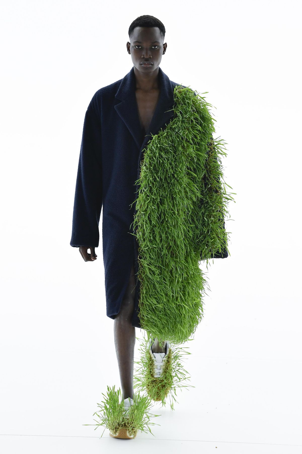 Loewe Grew Real Plants on Clothes and Shoes - PAPER Magazine